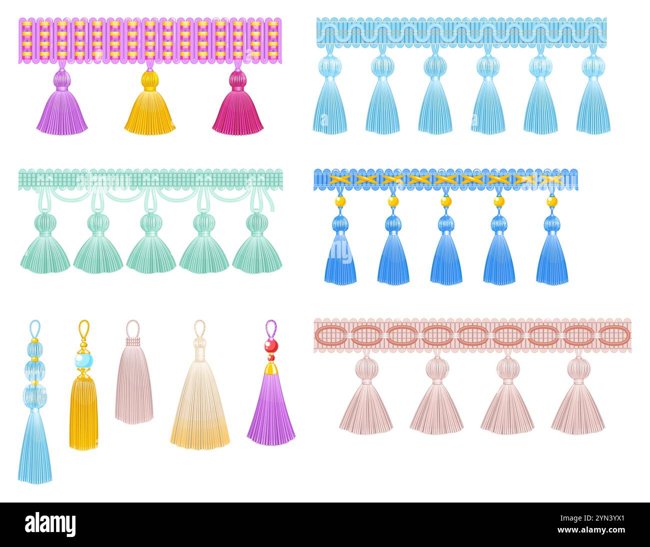 Braided trim Stock Vector Images - Alamy