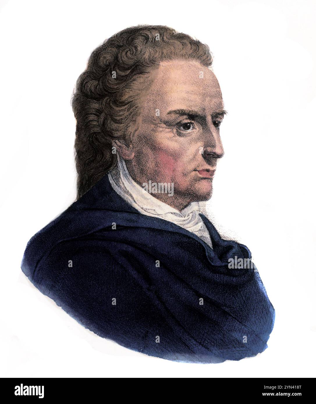 Portrait of Vittorio Alfieri (1749- 1803), Italian poet and playwright ...