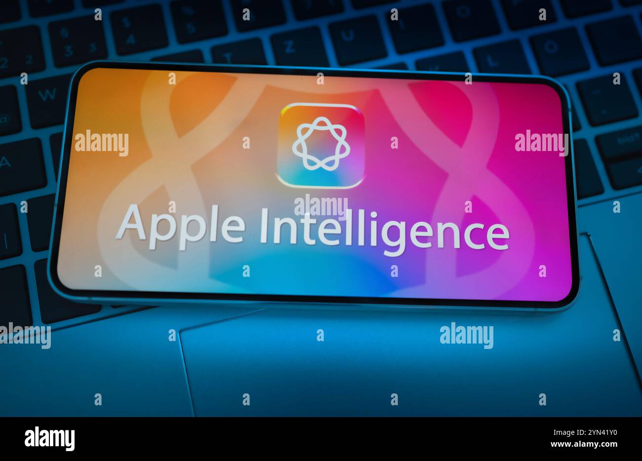 Apple Intelligence logo - artificial intelligence developed by Apple ...
