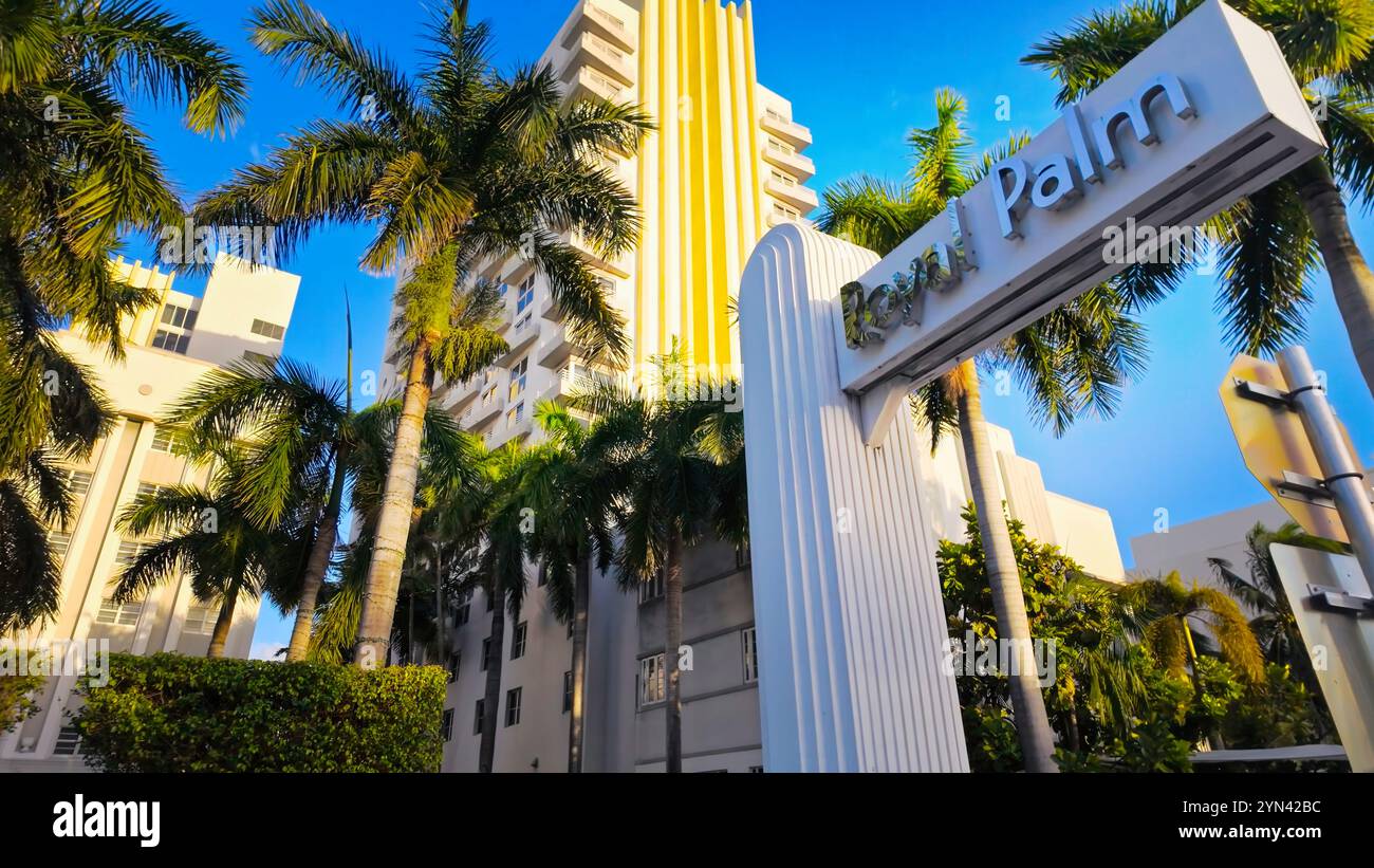 Aerial view royal palm hotel hi-res stock photography and images - Alamy