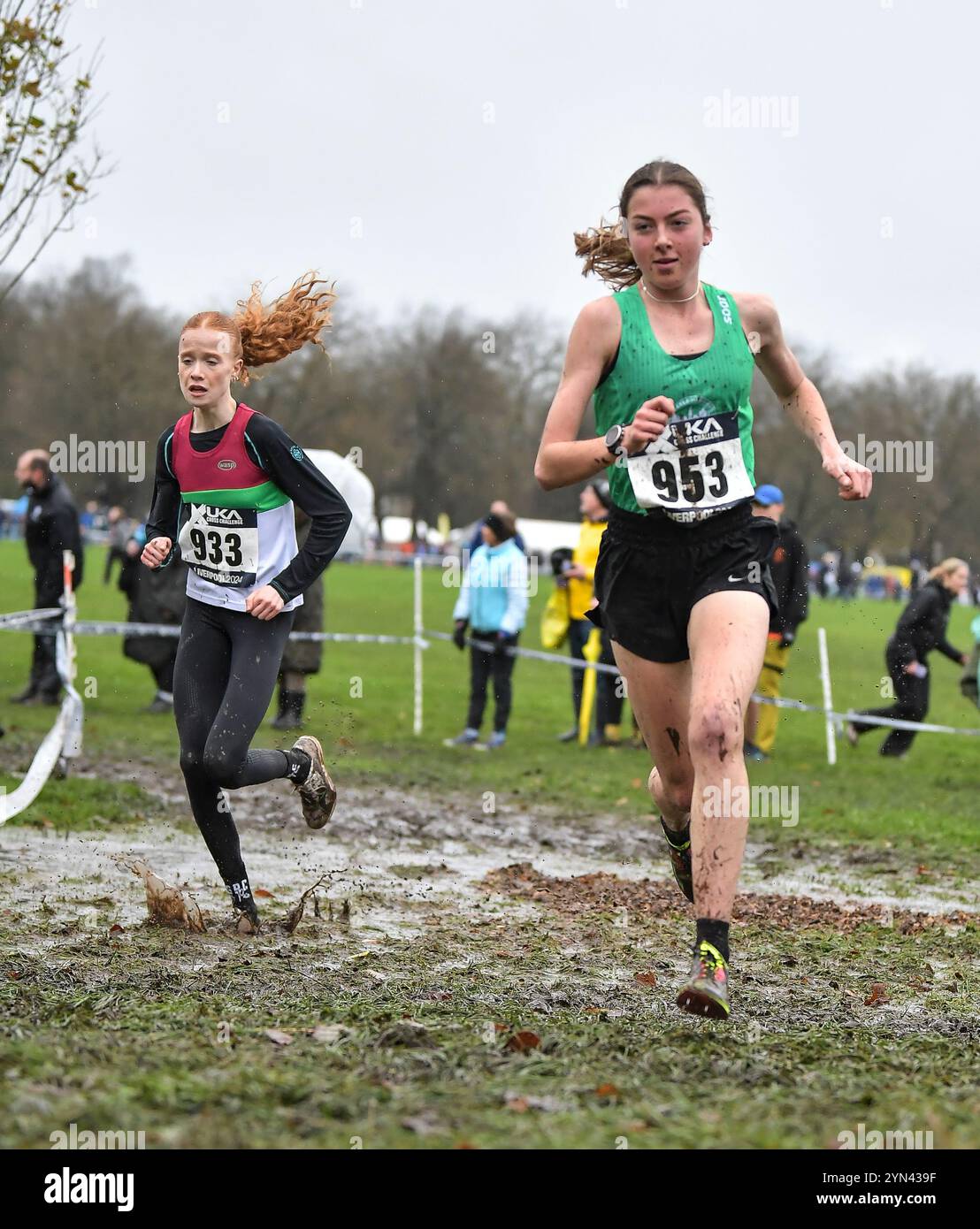 Lizzie Wellsted of Colchester Harriers competing in the U17/U20 womens ...