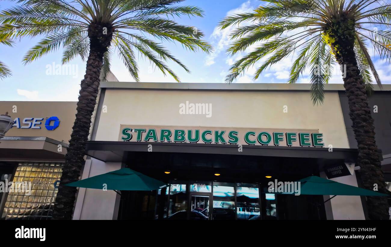 Miami beach florida starbucks hi-res stock photography and images - Alamy