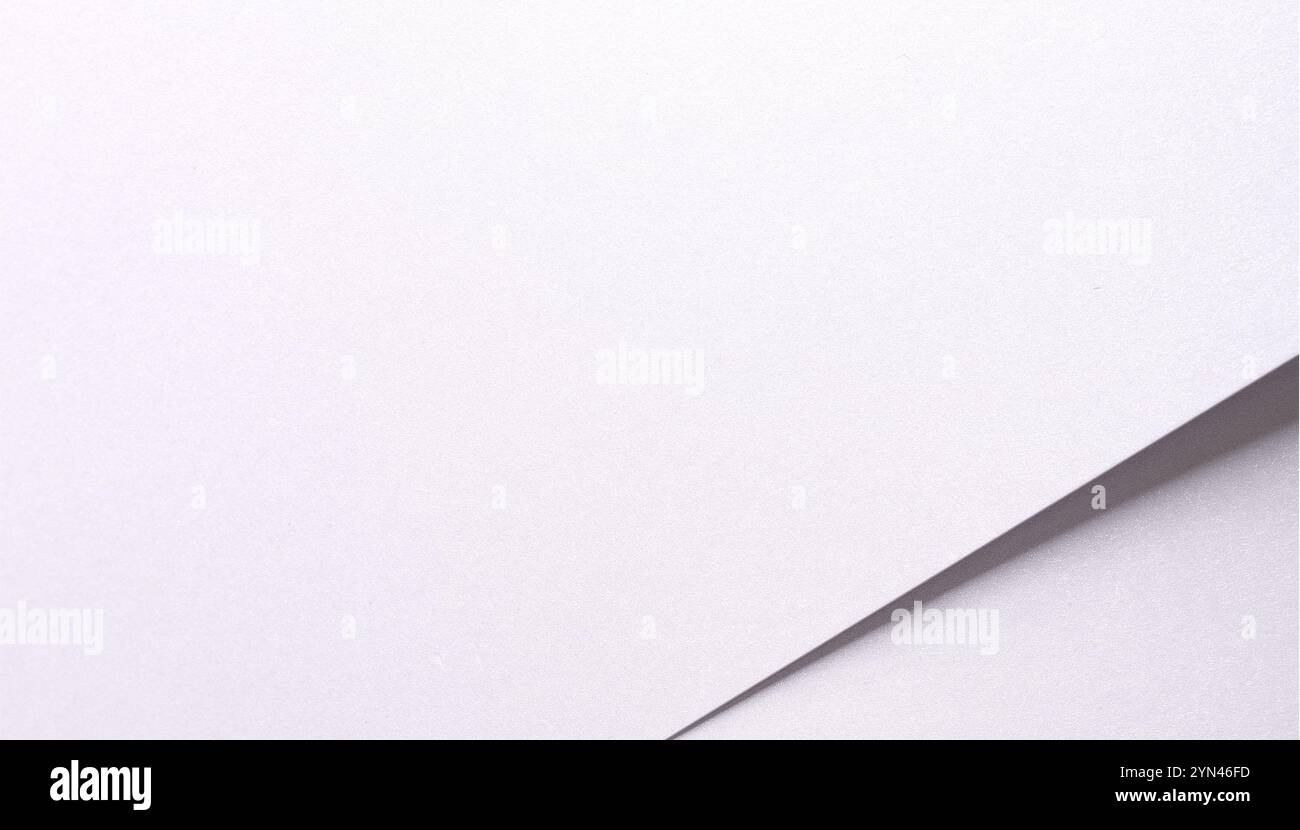 White matte paper background with a smooth texture and fine grainy ...