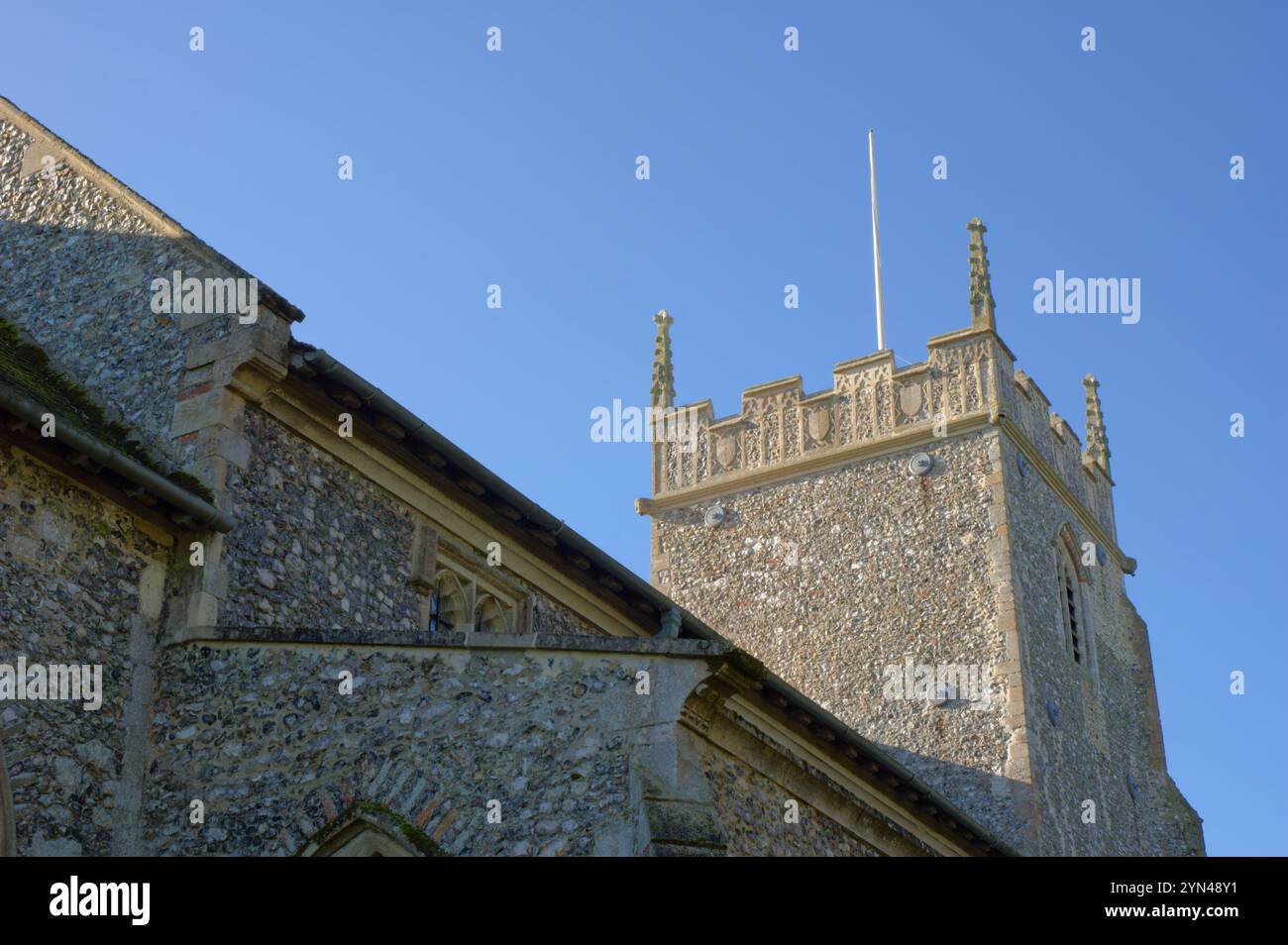 All Saints Church Burnham Thorpe in Norfolk is where Lord Nelson's ...