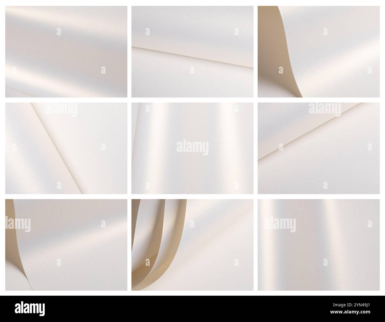 Glossy paper textures with a pearl like finish and subtle gradients ...