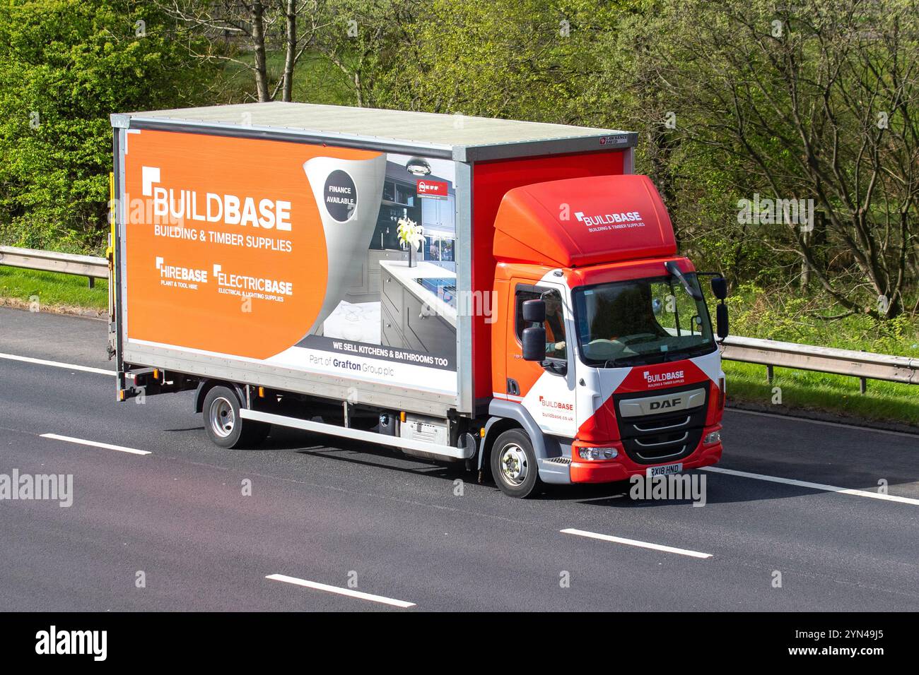 Buildbase Construction company. Build Base Home Delivery Daf LF truck ...