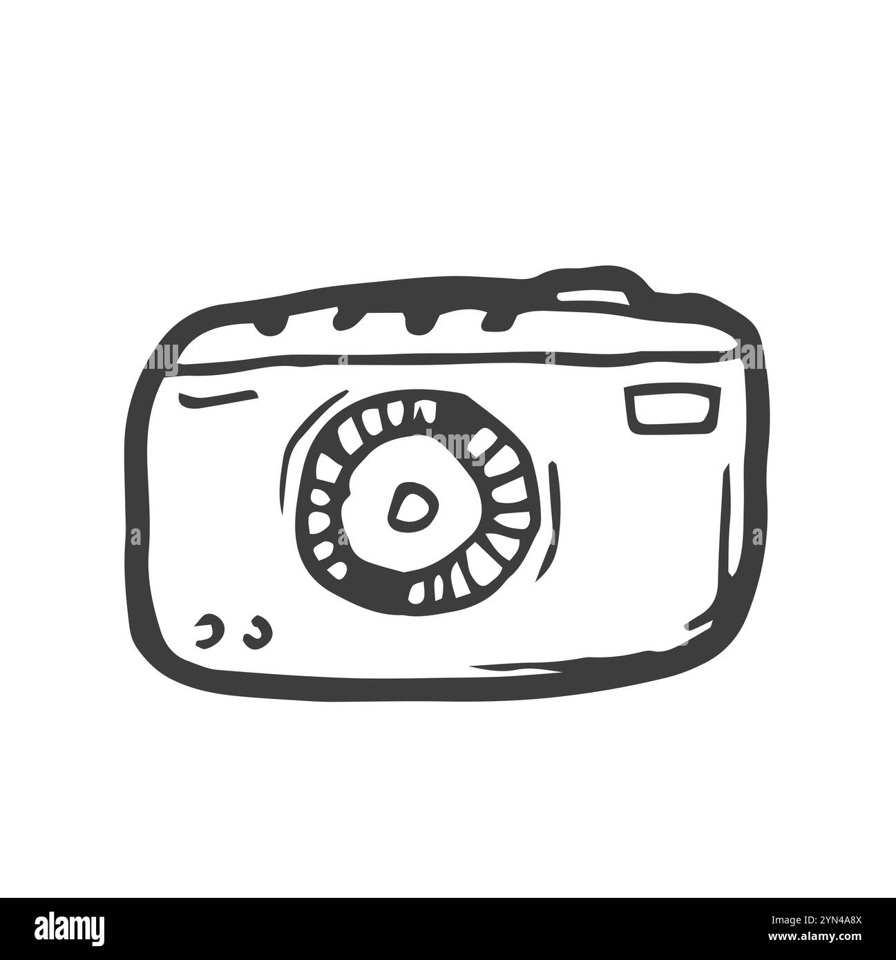 Photo camera doodle icon. Hand drawn sketch Stock Vector Image & Art ...