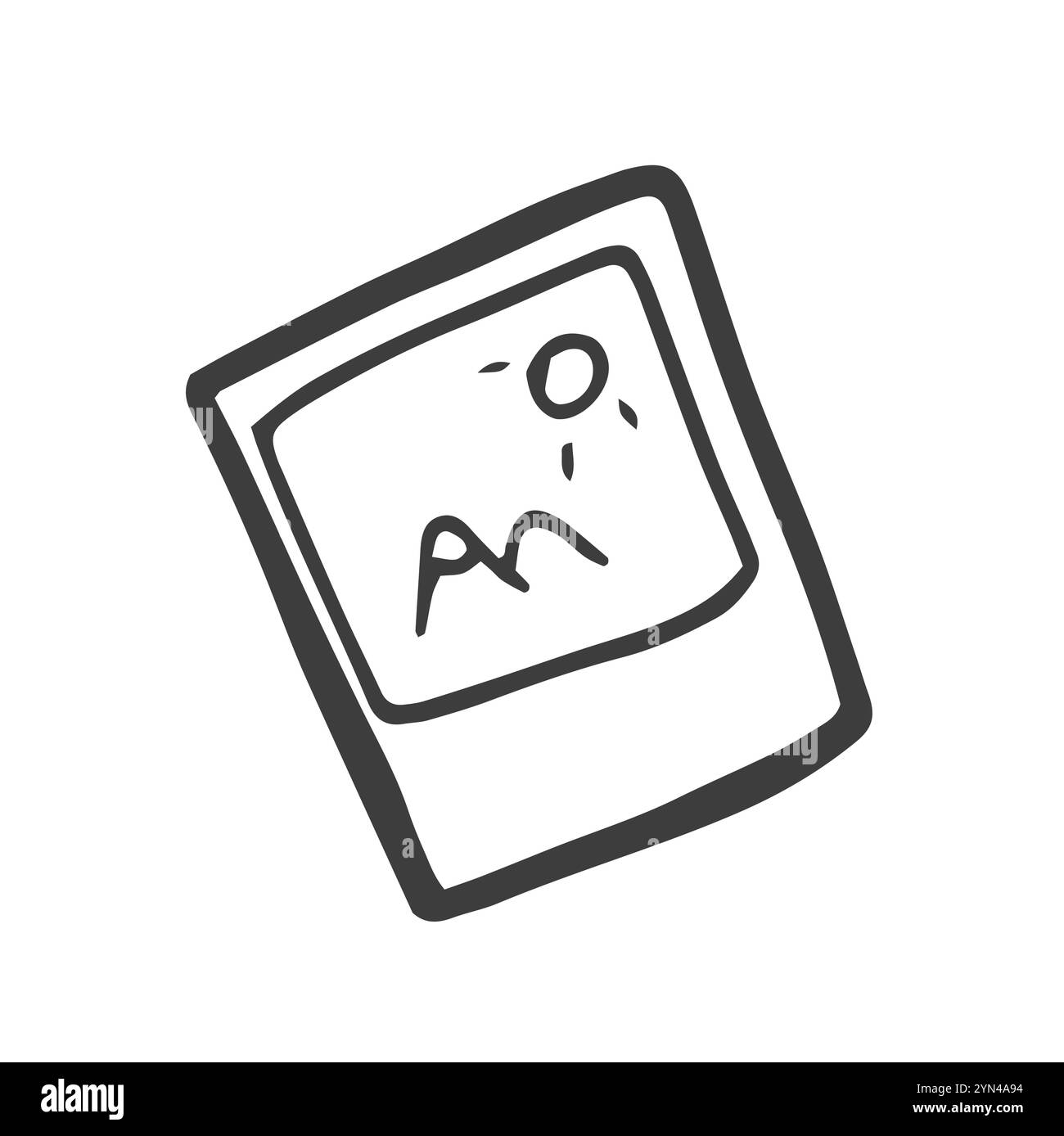 Message envelope romantic sketch Stock Vector Images - Alamy