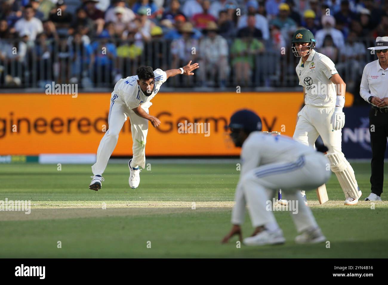 Perth Stadium, Perth, Australia. 24th Nov, 2024. International Test ...