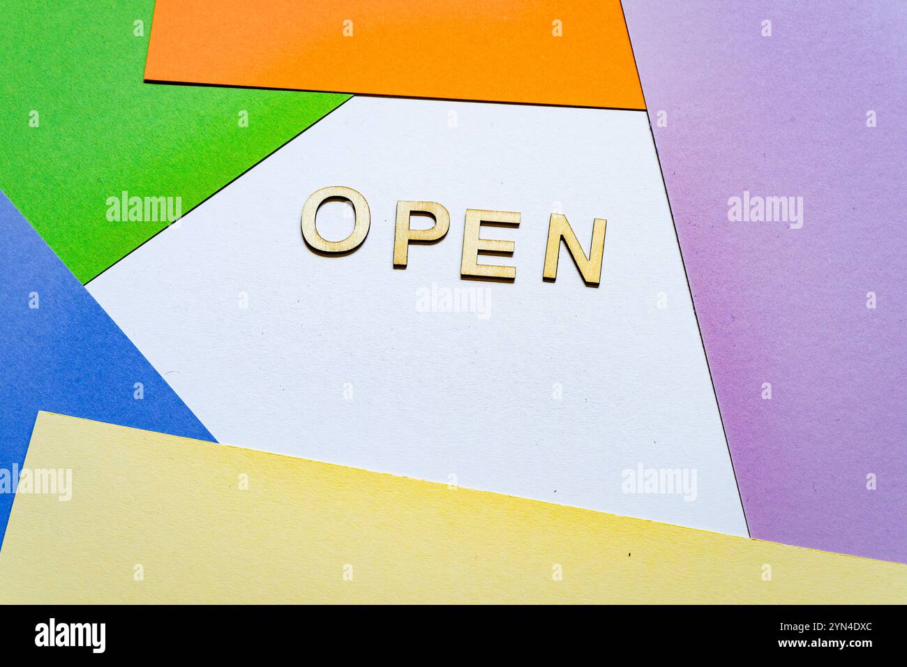 Open text effect editable template hi-res stock photography and images ...