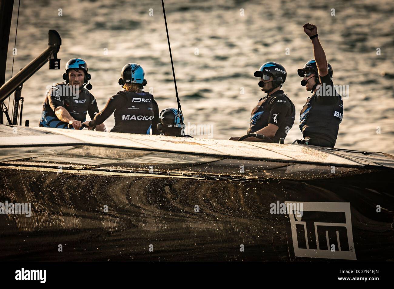 DUBAI, 24.11.2024 - Sieger: BLACK FOILS NEW ZEALAND SAILGP TEAM - Peter ...