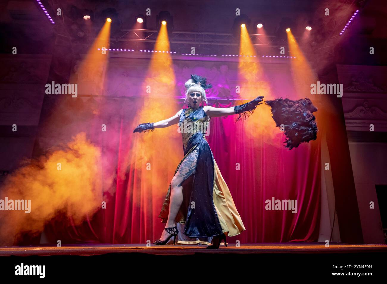 London, UK. 23rd November 2024. Djerry Can (pictured) performer from ...