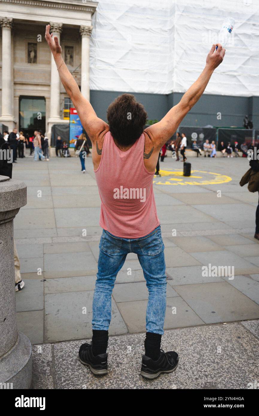 Wave your hands in the air Stock Photo - Alamy