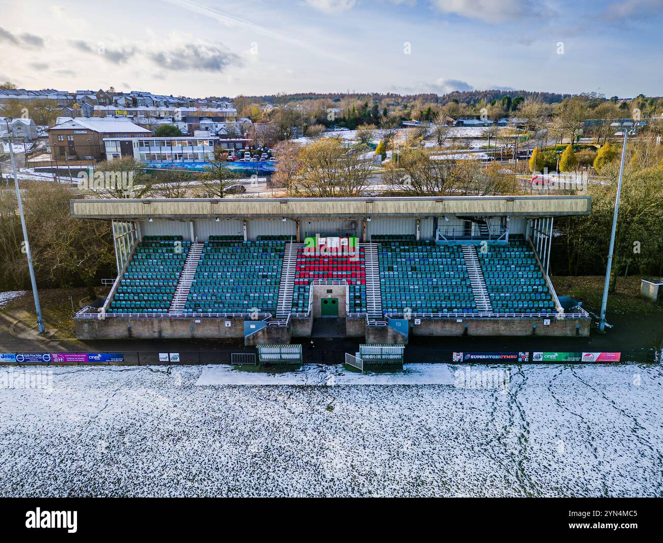 EBBW VALE, WALES - NOVEMBER 22 2024: Ebbw Vale Rugby Ground (Eugene ...