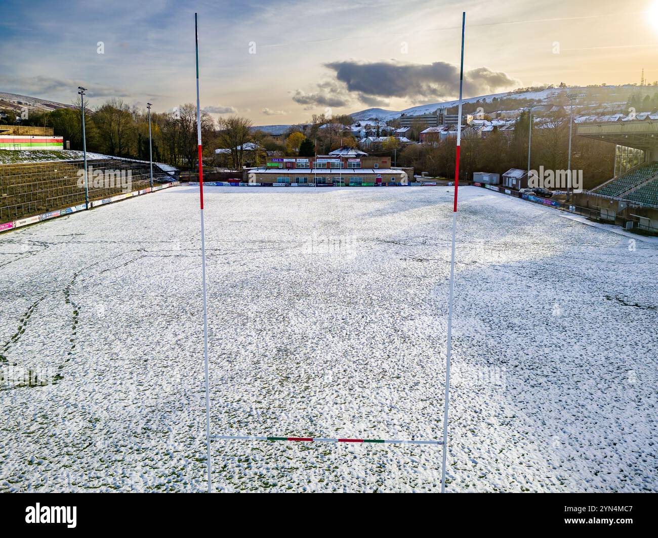 EBBW VALE, WALES - NOVEMBER 22 2024: Ebbw Vale Rugby Ground (Eugene ...