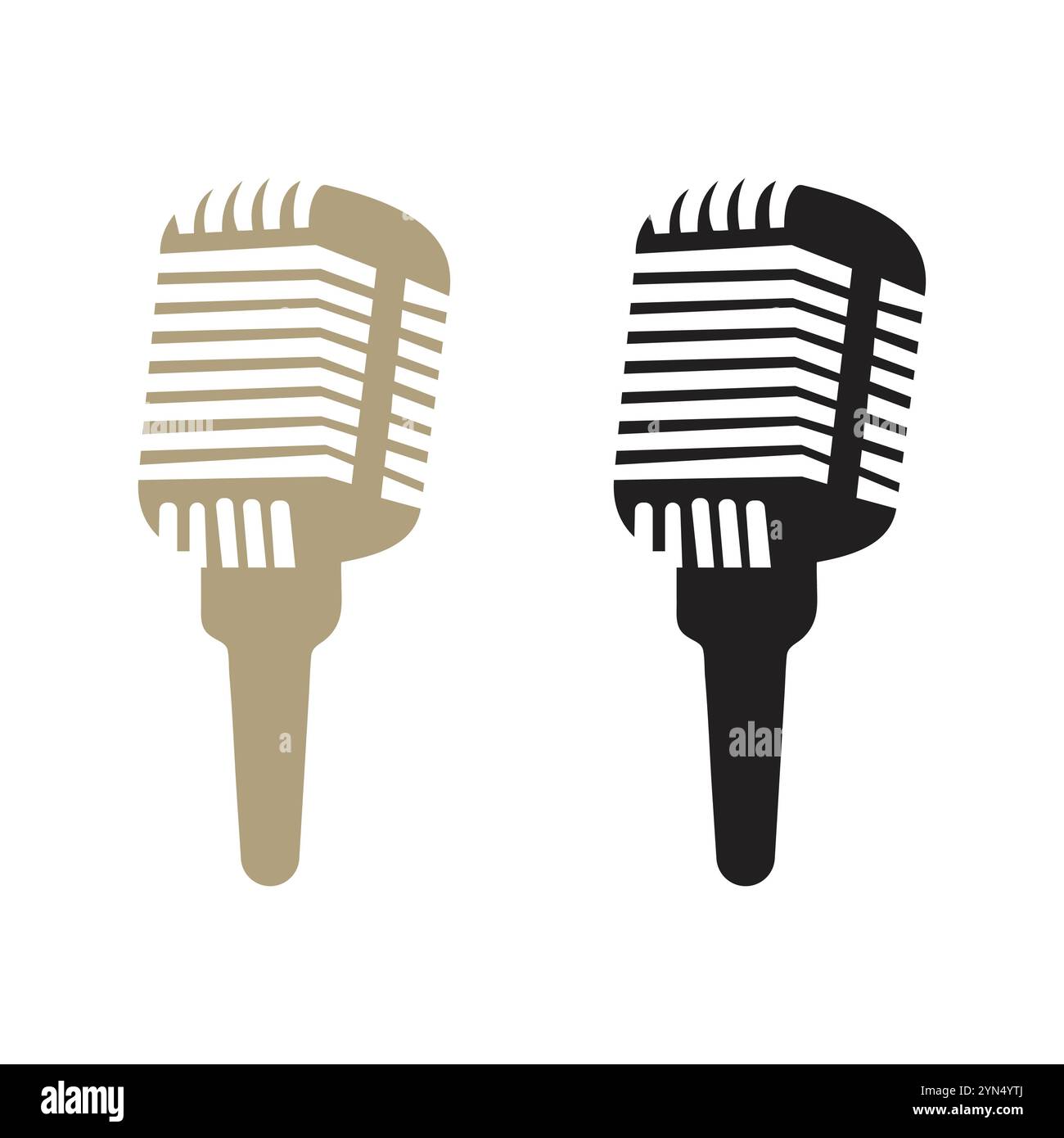 Simple podcast icon logo hi-res stock photography and images - Alamy