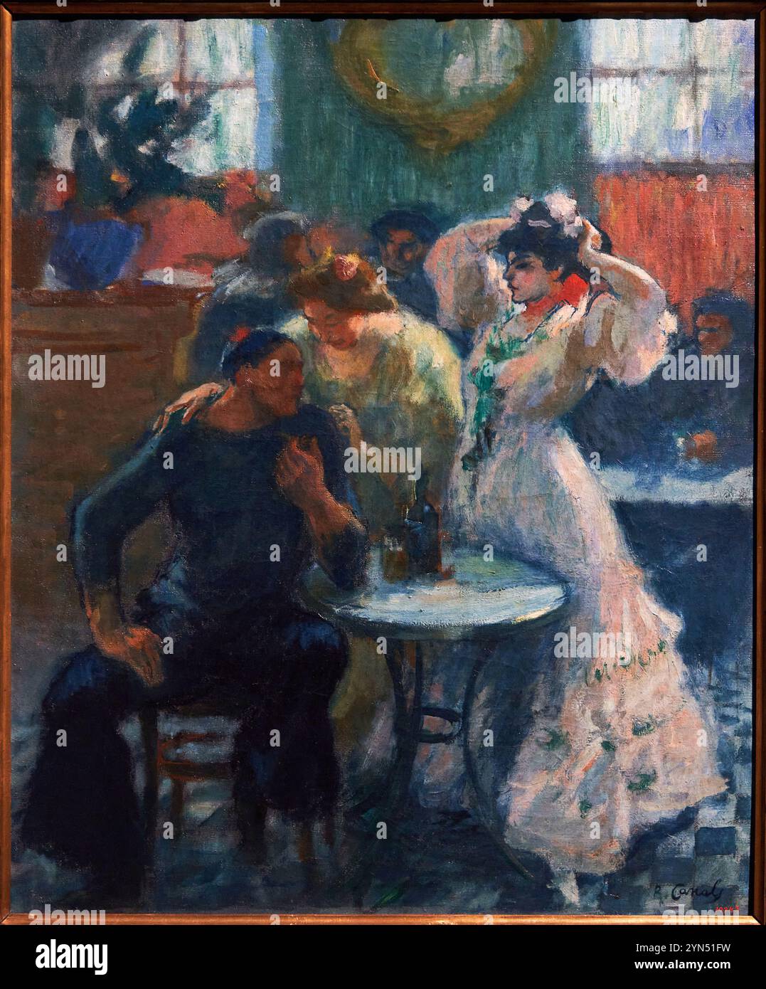 In the Bar, 1910, Ricard Canals (Barcelona, 1876-1931), MNAC, Museu ...