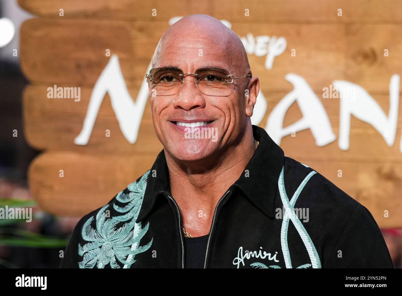 Dwayne Johnson poses for photographers upon arrival at the UK premiere ...