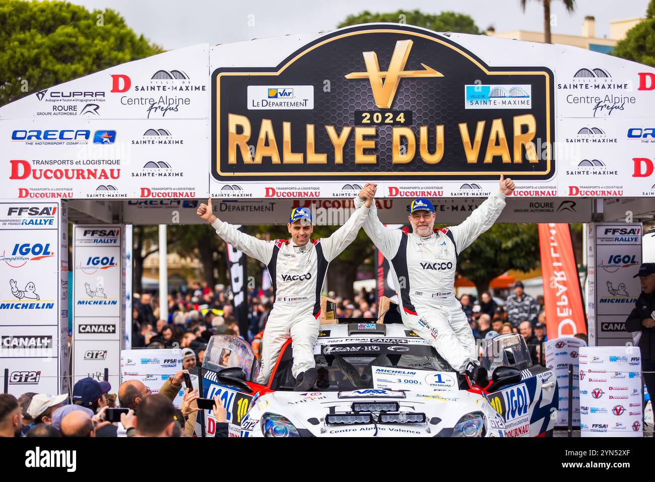 ROBERT Cédric, DUVAL Matthieu, Alpine A110 RGT, Bonneton HDG - 2C ...