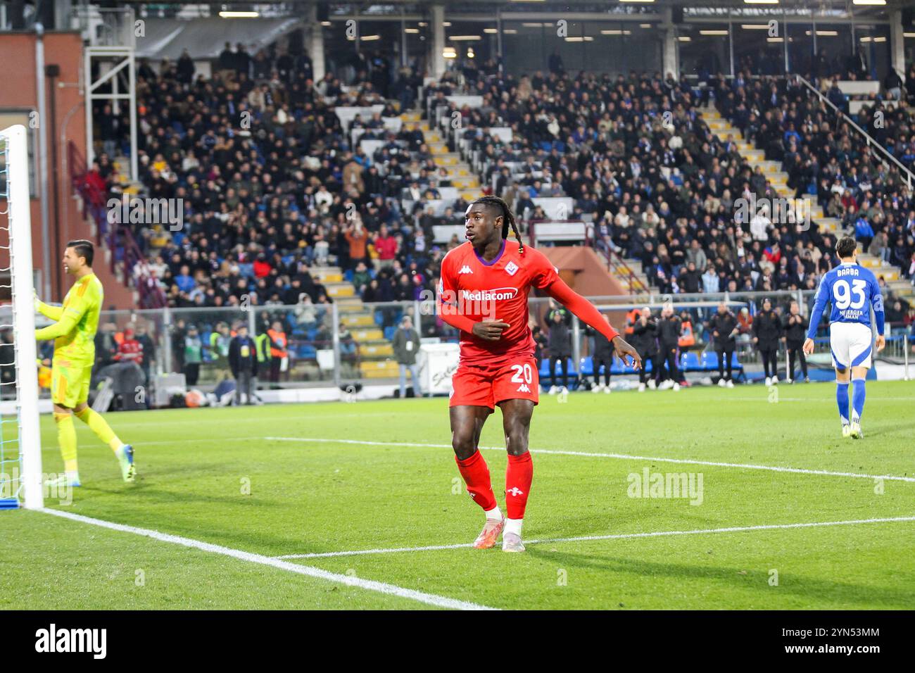 Moise Kean(ACF Fiorentina)celebrates his goal 2-0 Soccer - Italian ...