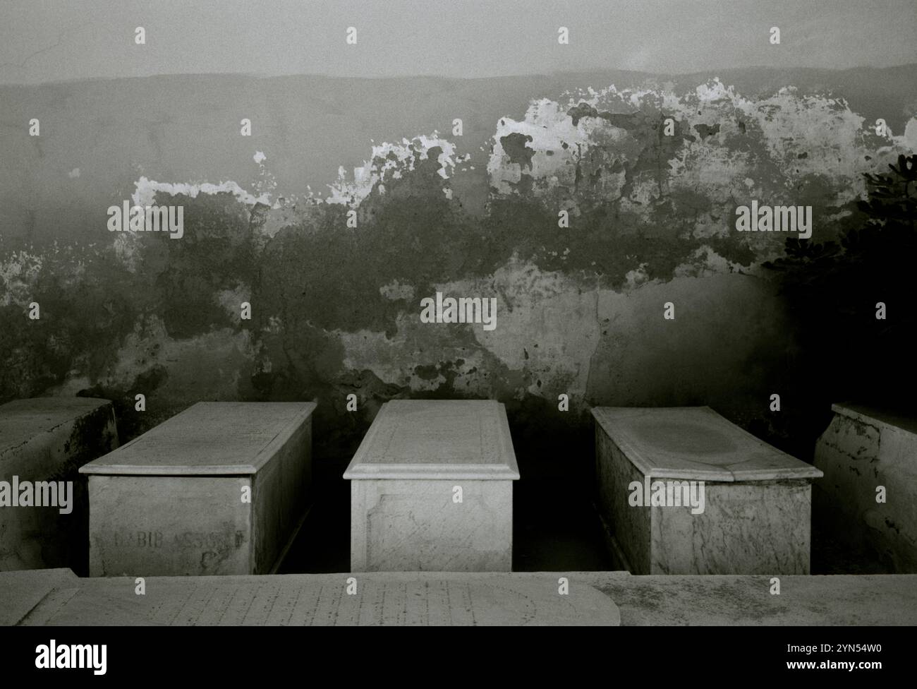 The ancient poignant Jewish Cemetery in the Kasbah Quarter of the old ...