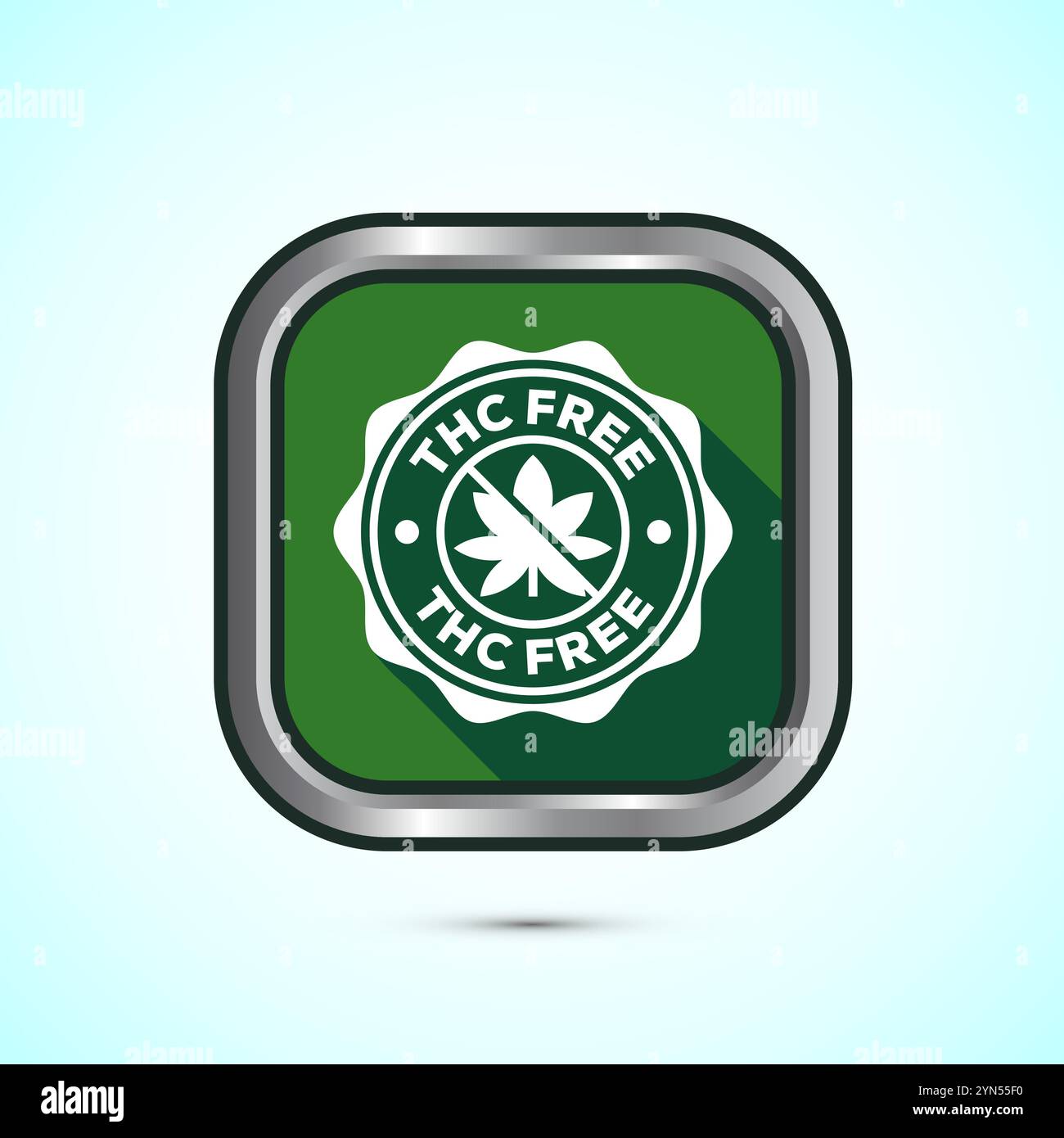 Thc free seal Stock Vector Images - Alamy