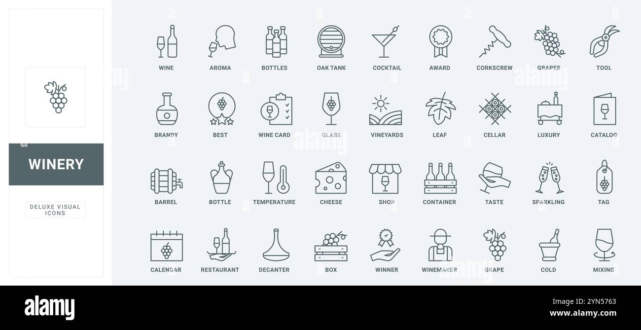 Wine alcohol to taste in restaurant and bar, shop menu thin black ...