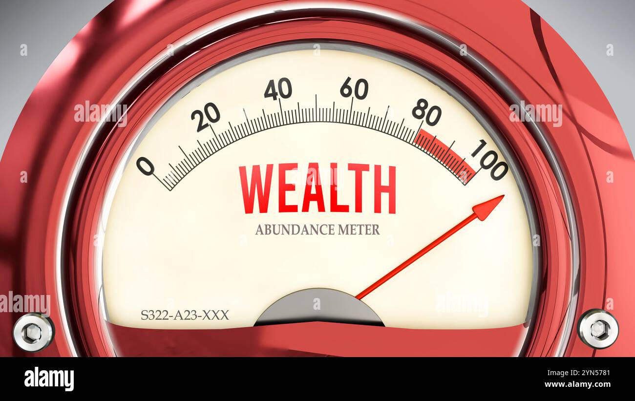 Wealth and abundance that is hitting a full scale hi-res stock ...