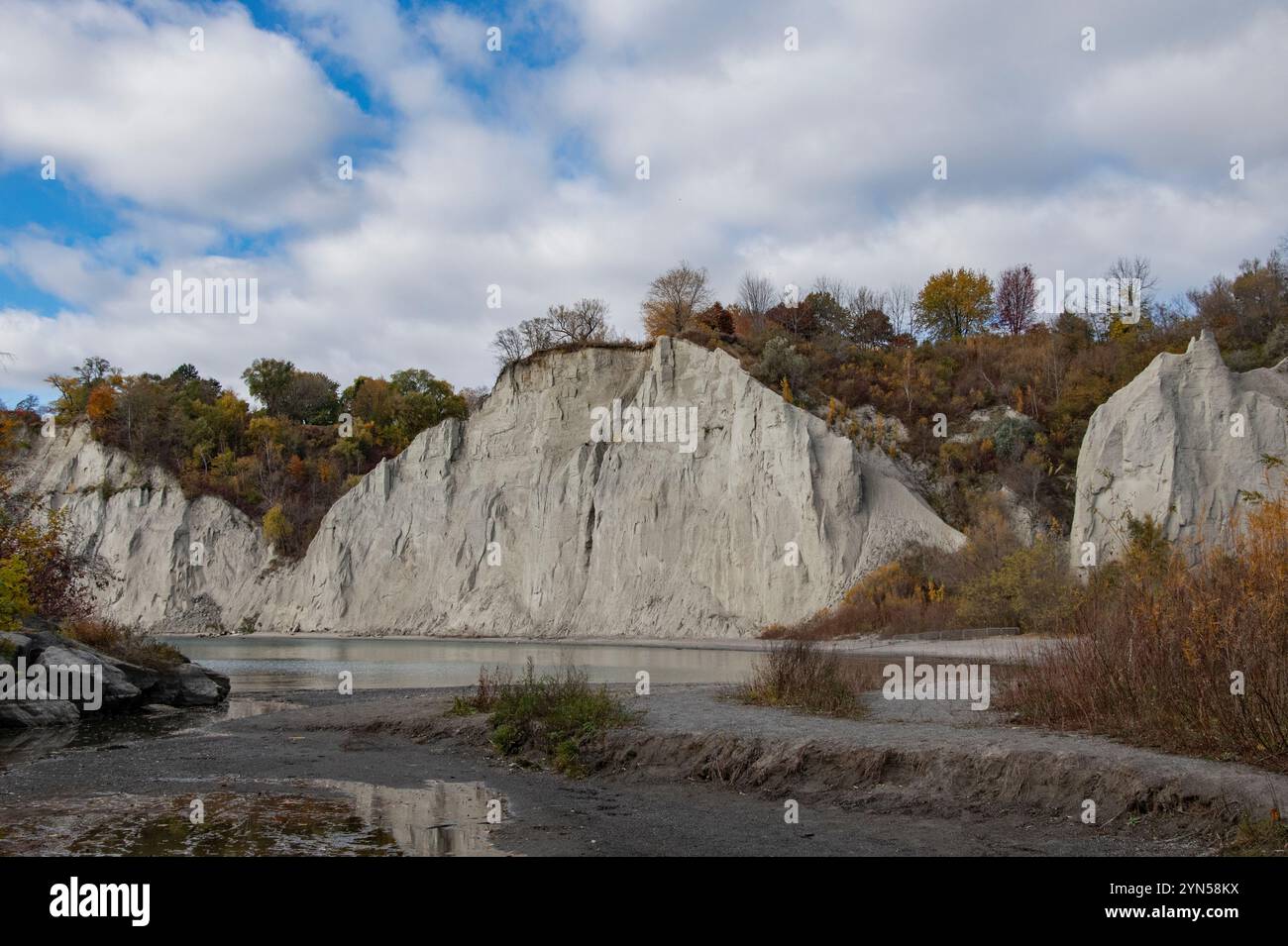 Scarborough Bluffs at Bluffer's Park in Scarborough, Toronto, Ontario ...