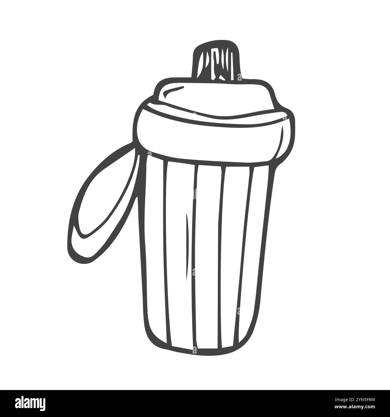 Bike hiking icon outline Stock Vector Images - Alamy