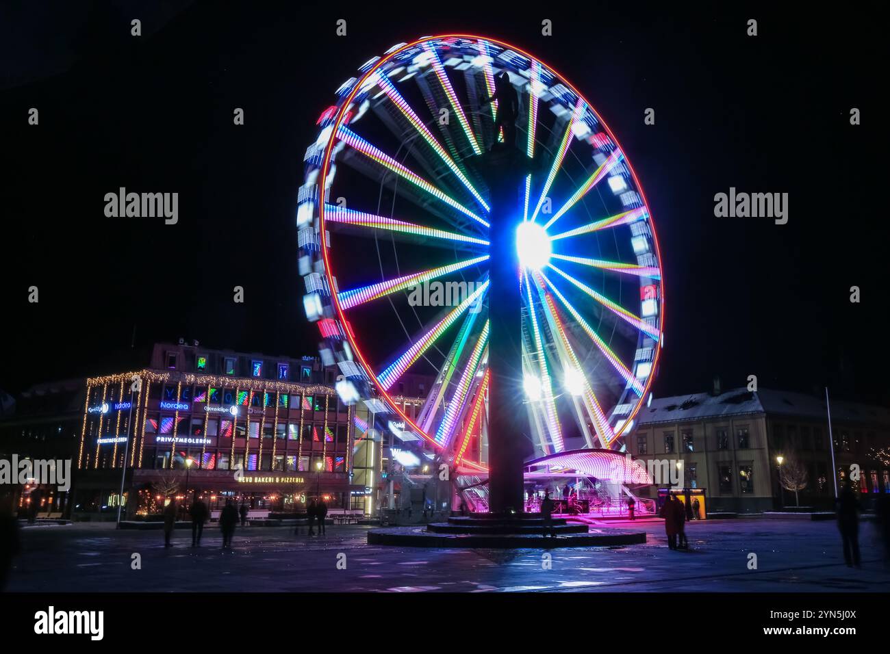 Trondheim Norway 11 23 2024 The ferris wheel Opera, Scandinavias ...
