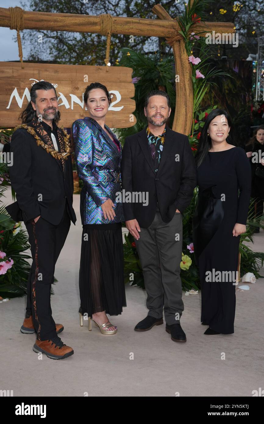 (left to right) David Derrick JR, Dana Ledoux Miller, Jason Hand and ...