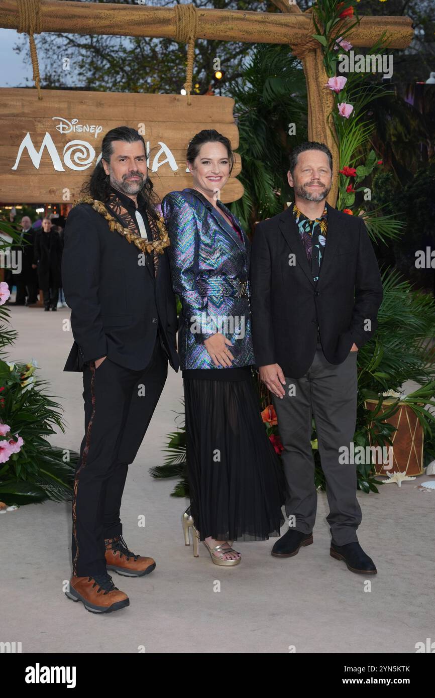 (left to right) David Derrick JR, Dana Ledoux Miller, Jason Hand ...