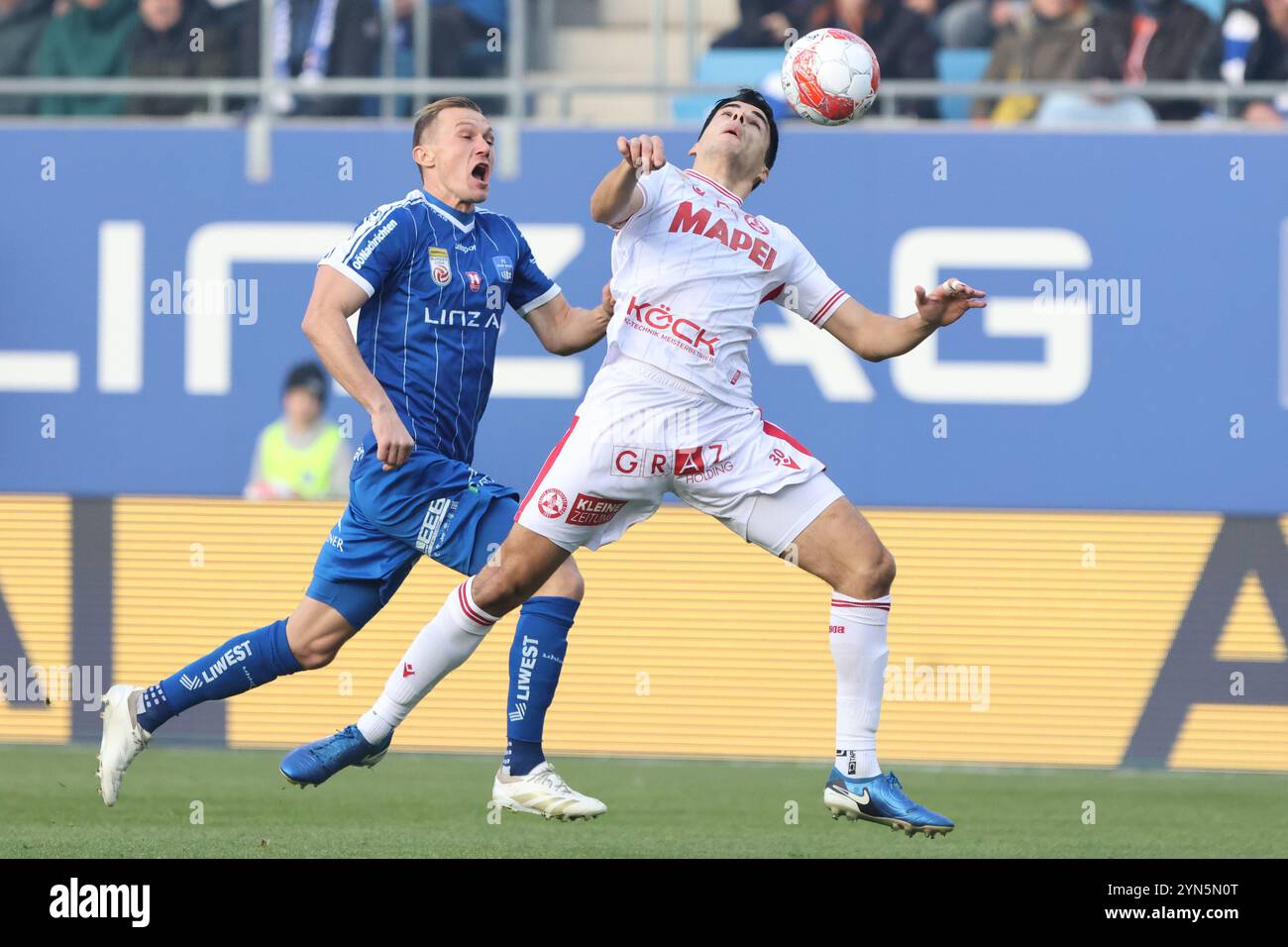 Linz, Austria. 24th Nov, 2024. LINZ, AUSTRIA - NOVEMBER 24: Thomas ...