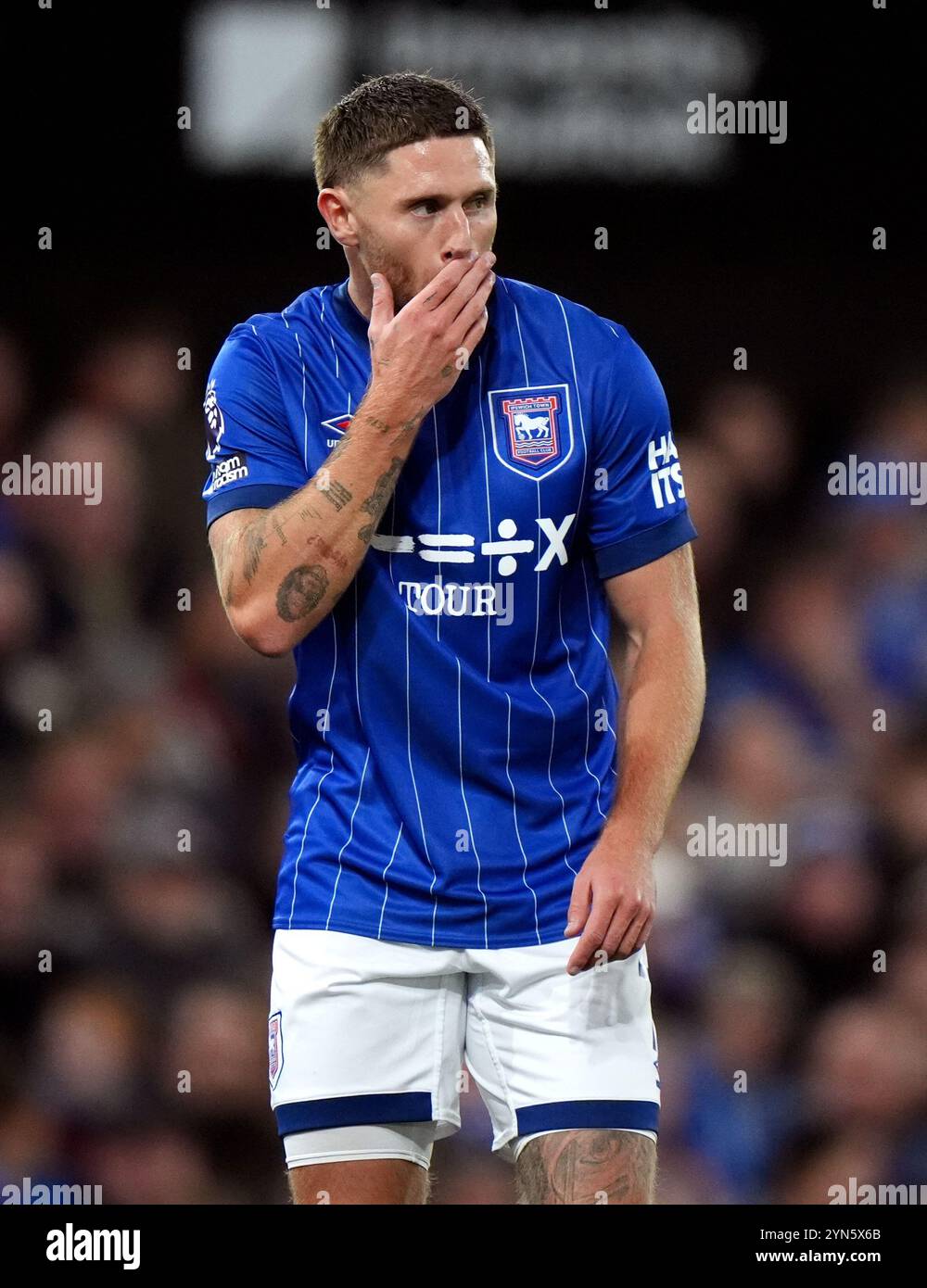 Ipswich Town's Wes Burns during the Premier League match at Portman ...