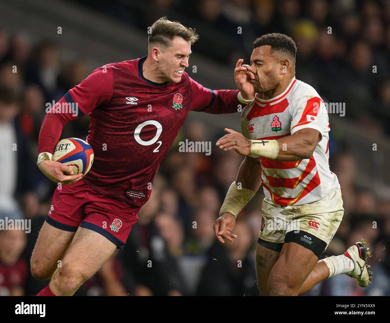London, UK. 24th Nov, 2024. England v Japan - Autumn Nations Series ...