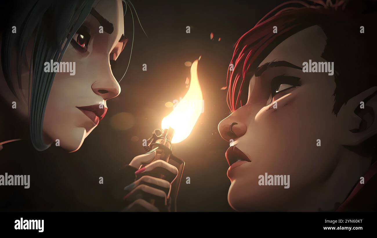 ARCANE (2021) -Original title: ARCANE: LEAGUE OF LEGENDS-, directed by ...