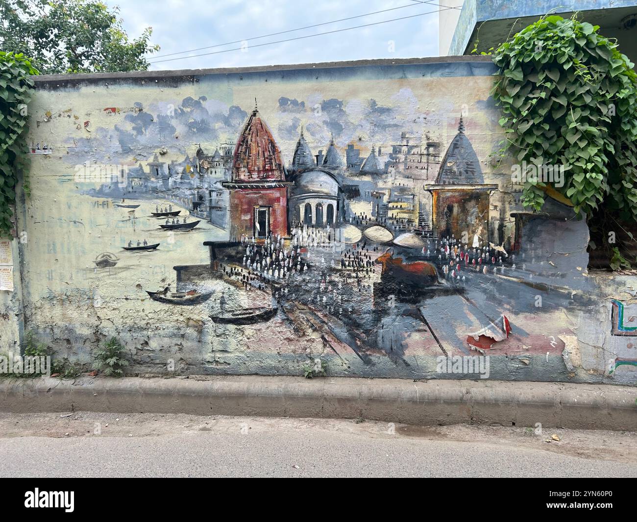 Indian graffiti hi-res stock photography and images - Alamy