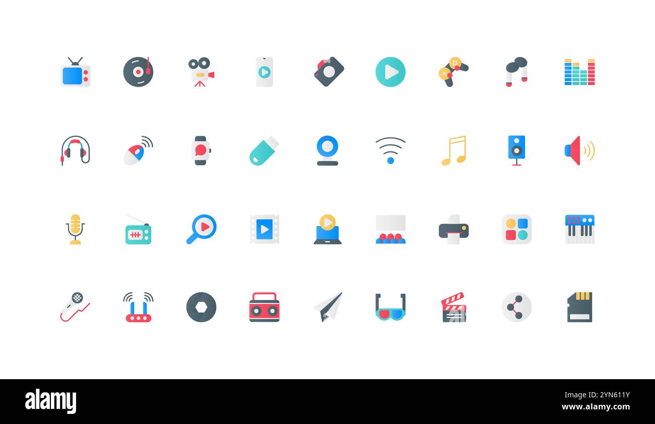 Multimedia devices for photo and video, audio content, cinema color ...