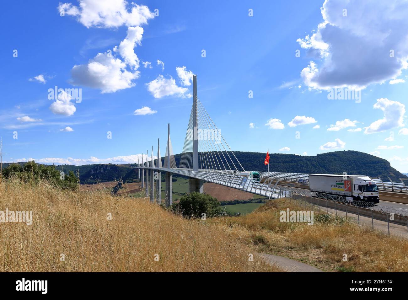 Millau in France, Europe - September 02 2024: cars crossing the ...