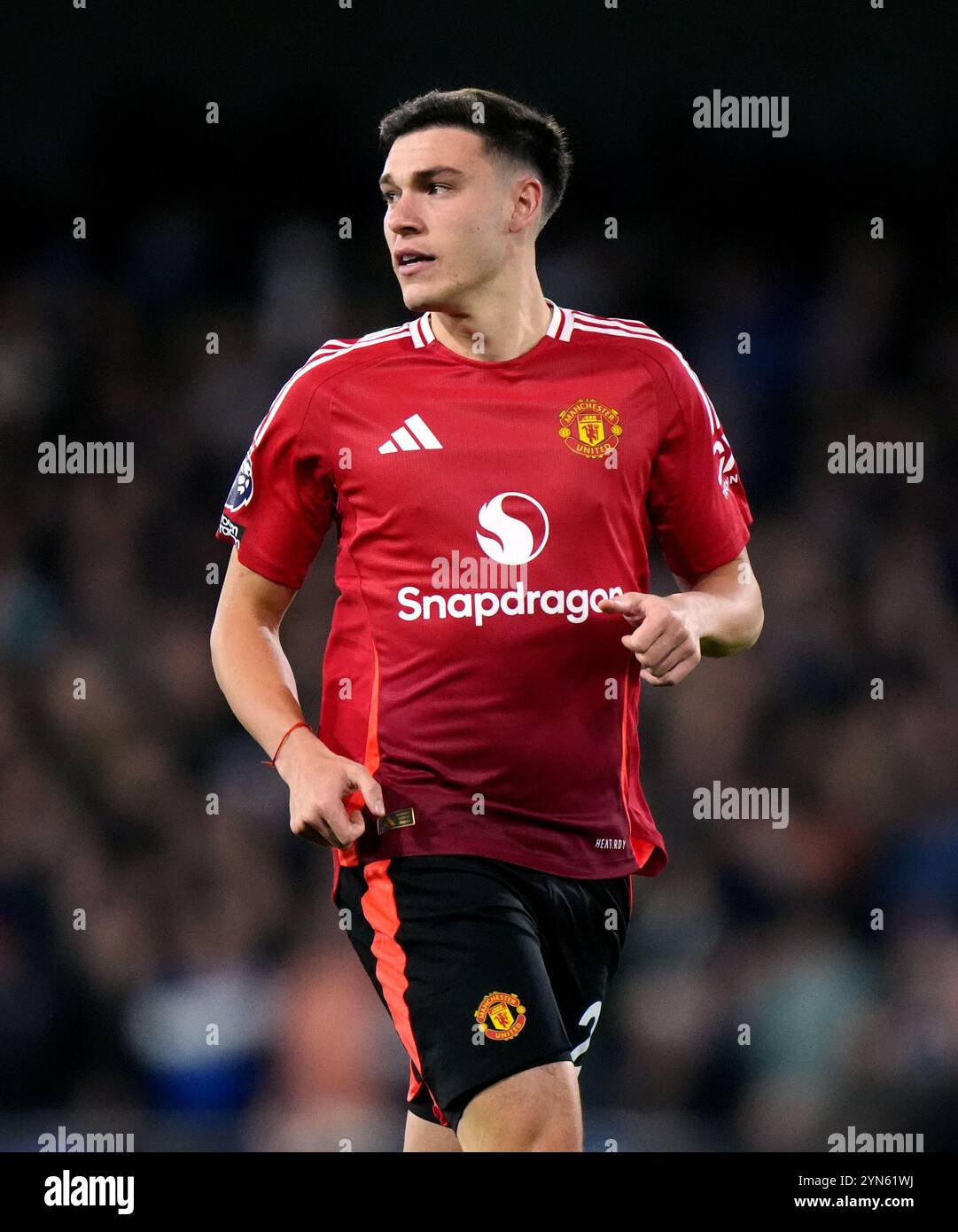 Manchester United's Alejandro Garnacho during the Premier League match ...