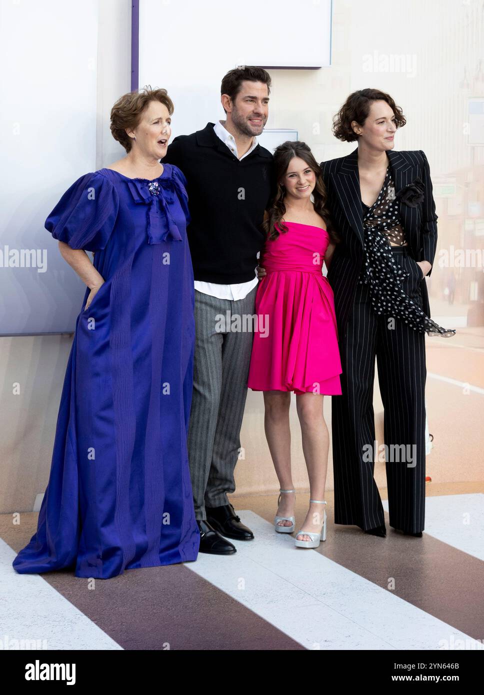 Fiona Shaw, John Krasinski, Cailey Fleming and Phoebe Waller-Bridge at ...