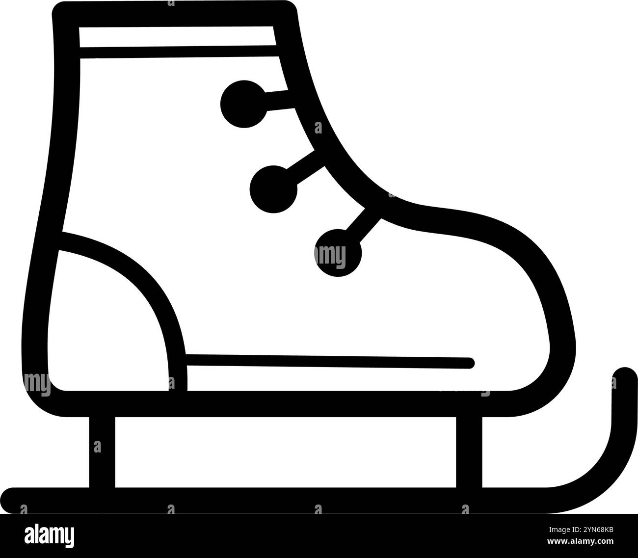 skate - vector icon Stock Vector Image & Art - Alamy