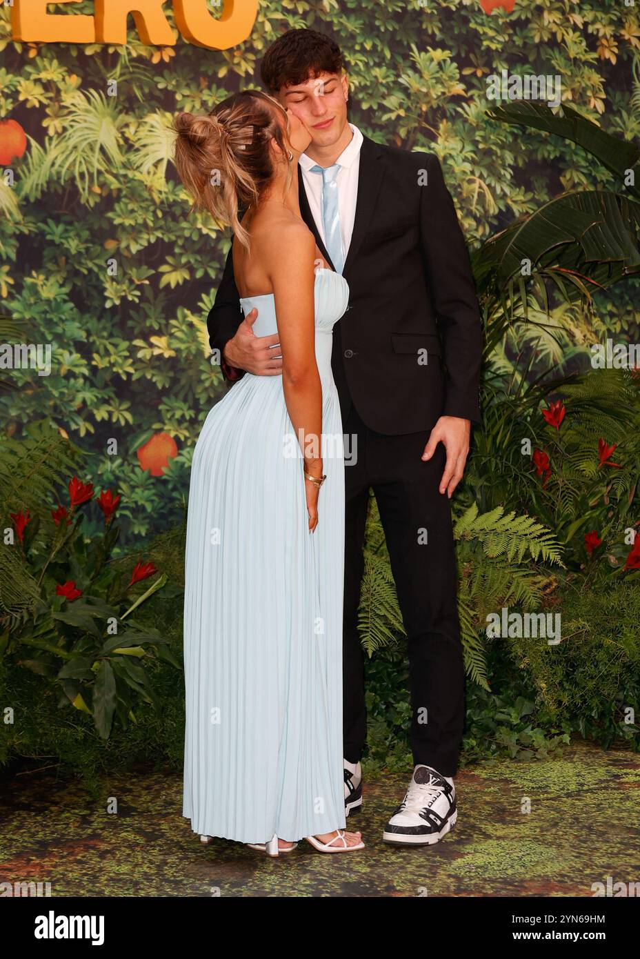 Talia Lewis-Cole and Harry Pullen attends the World Premiere of ...