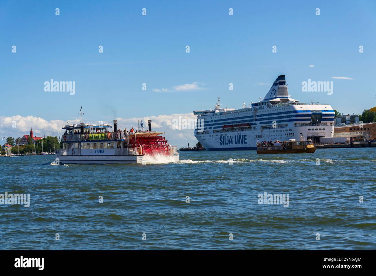 MS Silja Serenade cruiseferry by Estonian shipping company Tallink ...