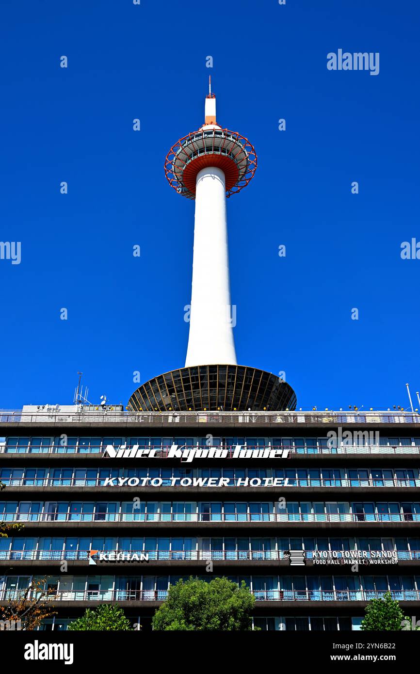 Nidec Kyoto Tower Stock Photo - Alamy