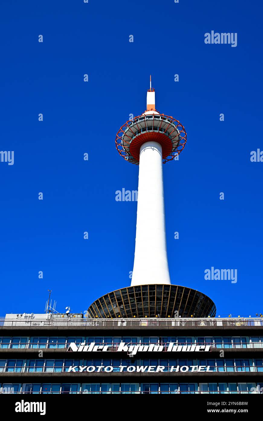 Nidec Kyoto Tower Stock Photo - Alamy