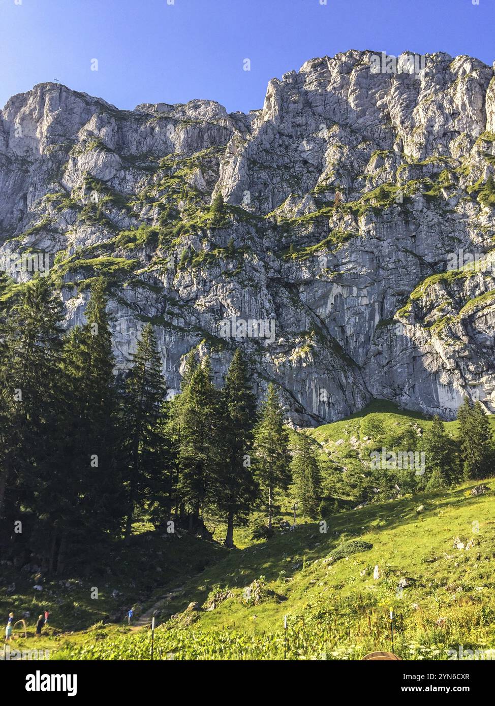 Hiking the Bavarian alps around Lenggries, Germany, Europe Stock Photo ...