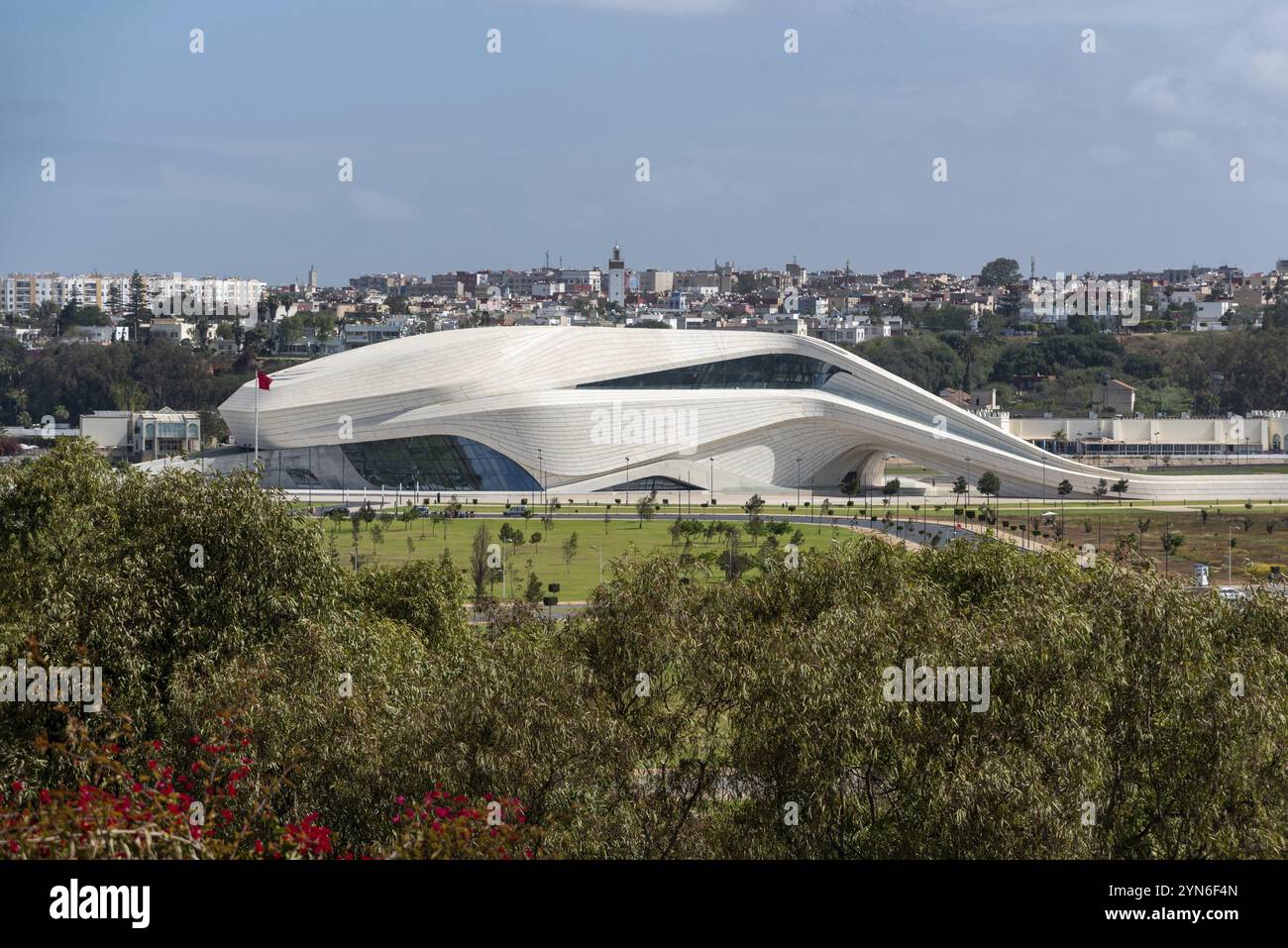 RABAT, MOROCCO, APRIL 09, 2023, The Grand Theater of Rabat in the new ...