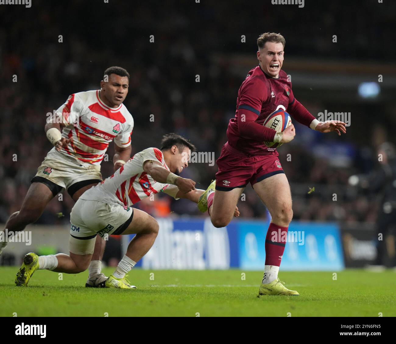 London, UK. 24th November 2024; Allianz Stadium, London, England ...